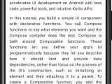 Practice Compose Basics Android Developers