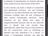 Practice Compose Basics Android Developers