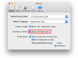 Mac Automation Scripting Guide Navigating A Scripting Dictionary