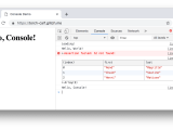 Console Overview Chrome Devtools Chrome For Developers