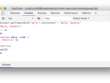 Run Javascript In The Console Chrome Devtools Chrome For Developers