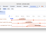 Animations Inspect And Modify Css Animation Effects Chrome Devtools