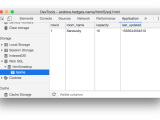 View Web Sql Data Chrome Devtools Chrome For Developers