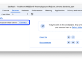 Set Up Workspaces To Save Changes To Source Files Chrome Devtools