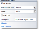 Smart Tag Componentone Expander For Asp Net Web Forms
