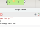 Rhino Script Component