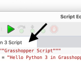 Rhino Grasshopper Scripting Python