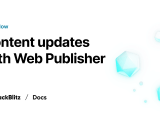 Content Updates With Web Publisher Stackblitz Docs