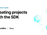 Creating Projects With The Sdk Stackblitz Docs