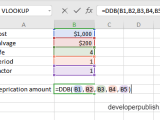 How To Use The Ddb Function In Excel Developer Publish