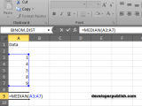 How To Use The Mode Sngl Function In Excel Developer Publish