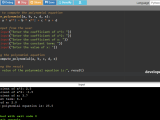 Python Program To Compute A Polynomial Equation
