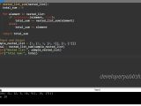 Python Program To Find The Total Sum Of A Nested List Using Recursion