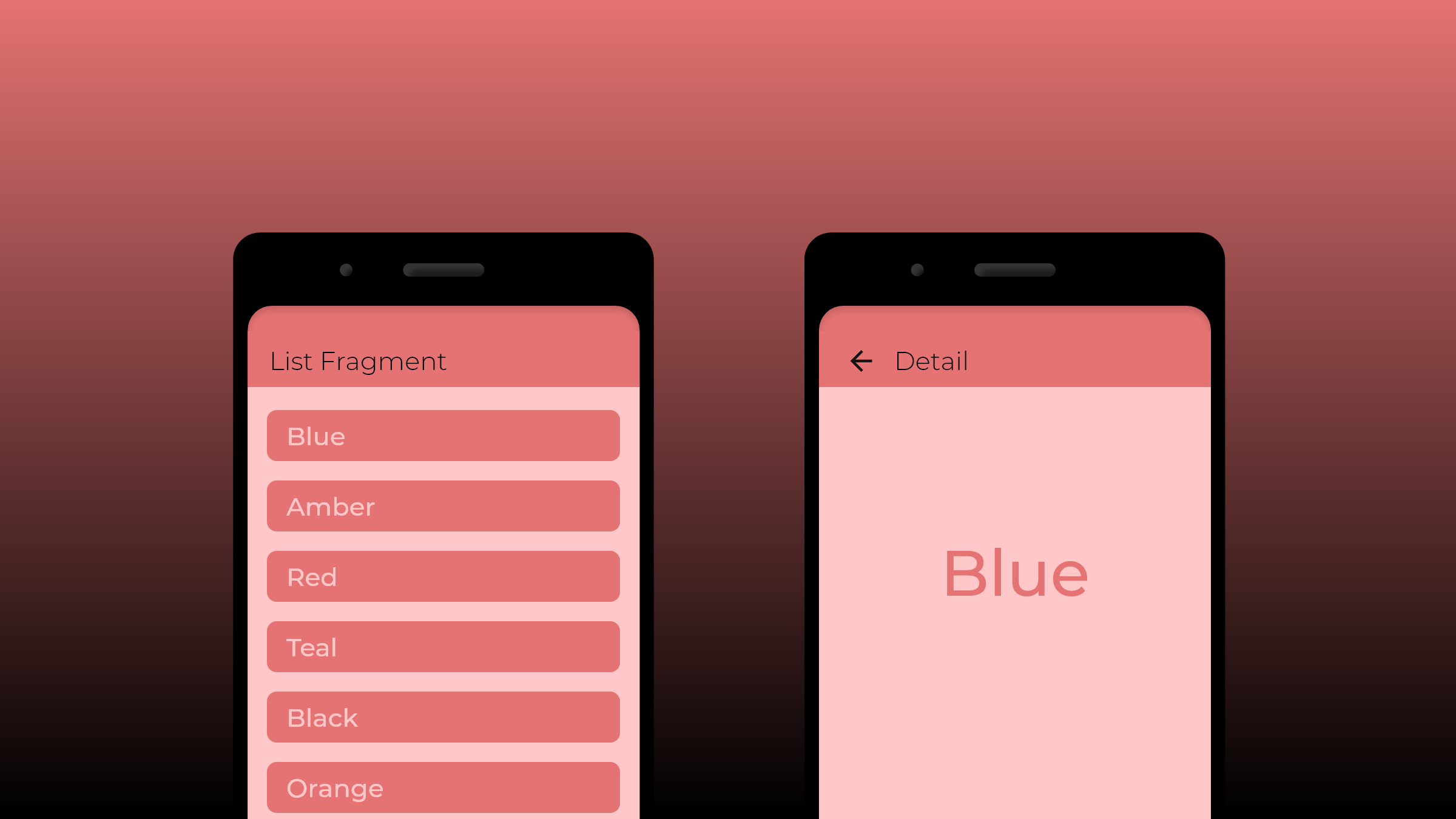 Pass data between fragments with Navigation in android | Developers Breach