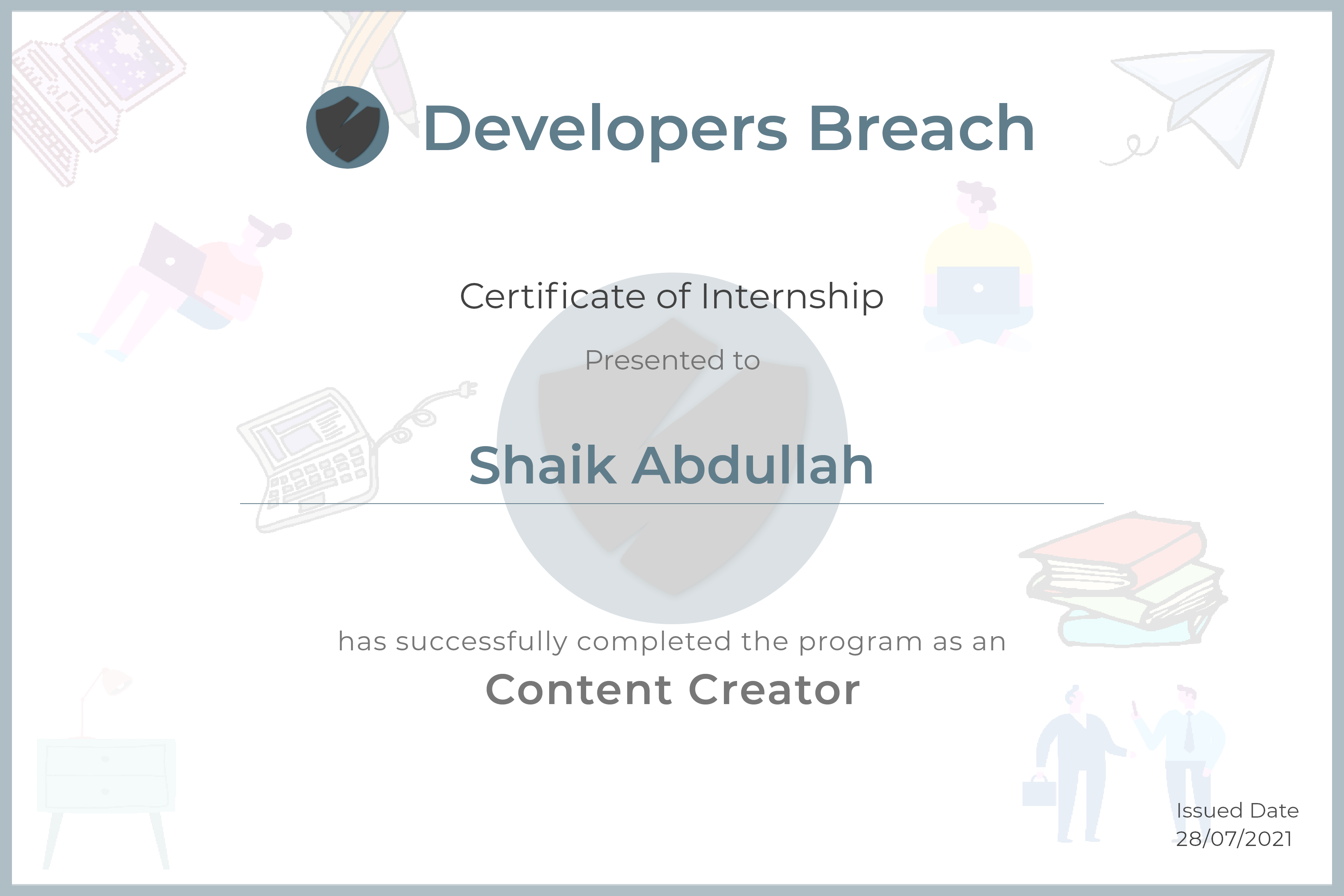 shaik-abdullah | Developers Breach