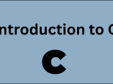 Introduction To C Programming Language Developers Dome