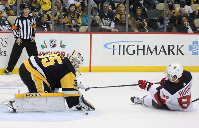 New Jersey Devils Try For Second Win in Three Games against Pittsburgh