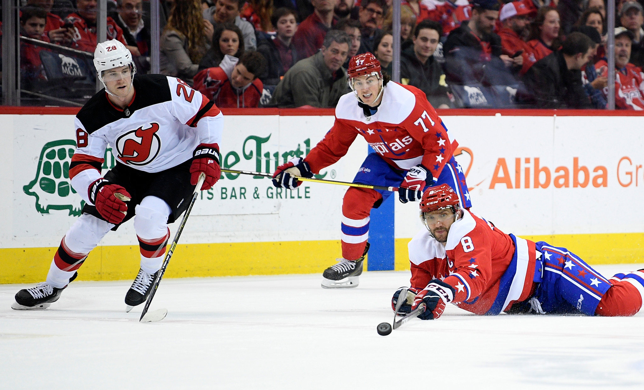 Youth Movement Leads New Jersey Devils Past Washington Capitals