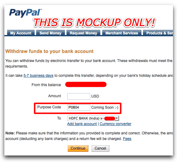 Paypal Purpose Code For Indian Bloggers Freelancers Affiliates SEO Experts paypal-purpose-code-for-indian-bloggers-freelancers-affiliates-seo-experts
