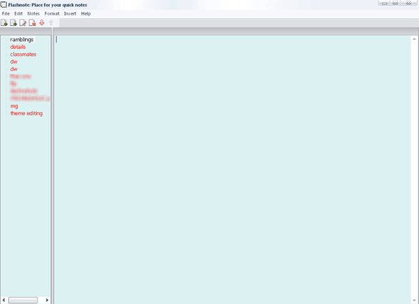 Flashnote: Simplest Note Taking App [Windows only]
