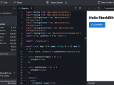 フロントエンドのブログを書くのにstackblitzが便利そう Developersio