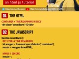 Countdown Timer In Html Javascript In Seconds To Date Dev Coffee