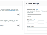 Lambda Function Basic Settings Devopsideas