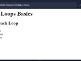 Php Loops Basics For Beginners Devpractical