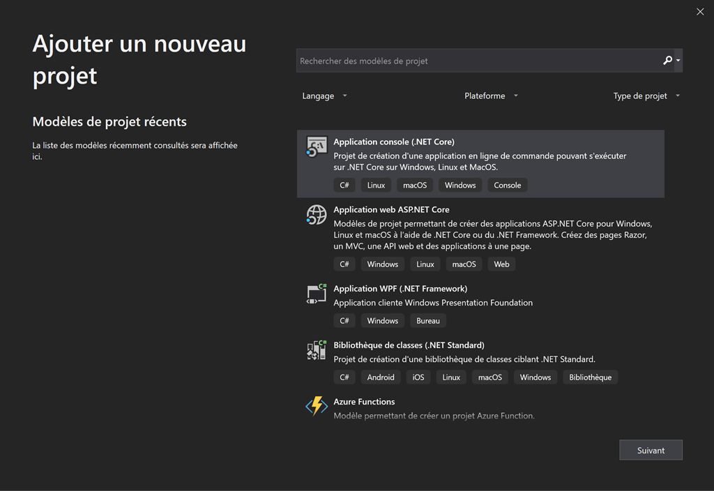 Création d’un nouveau projet - Nos premiers pas–A la découverte de ...