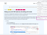 Print Css Dev Tools At James Vanhorn Blog