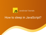 How To Sleep In Javascript Devtrium