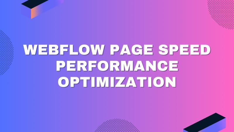 Page Speed Optimization For Websites Webflow Wordpress Static - Best Colorful Illustrations in Ultra HD