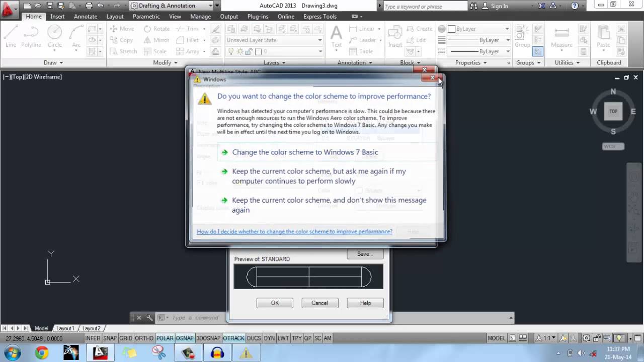 Multiline Multiline Style And Multiline Edit Commands Of Autocad