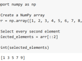 How To Select Columns In Numpy Array Using Np Select