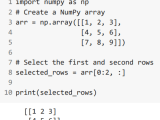 How To Select Columns In Numpy Array Using Np Select