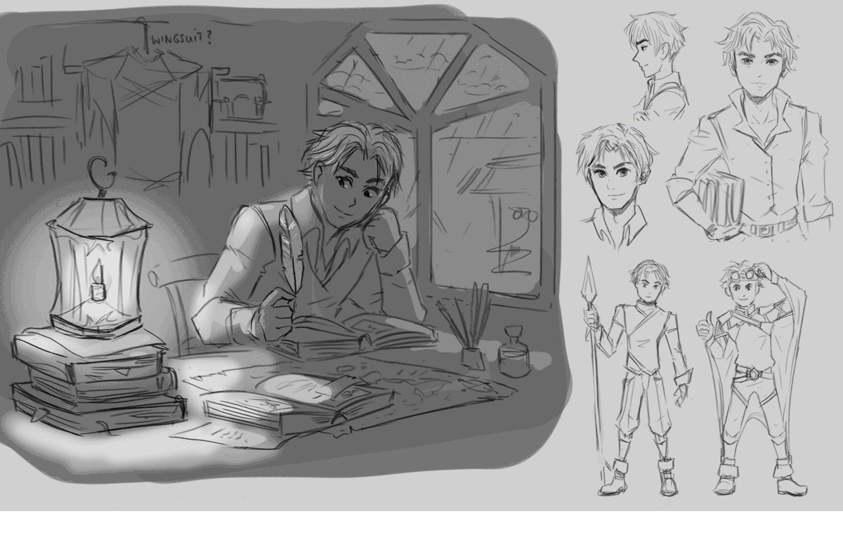 Characterconceptart D H Willison Creates