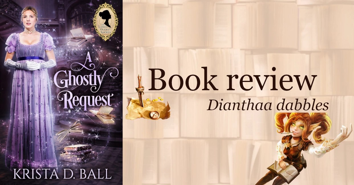 A Ghostly Request By Krista D. Ball Review - Dianthaa Dabbles