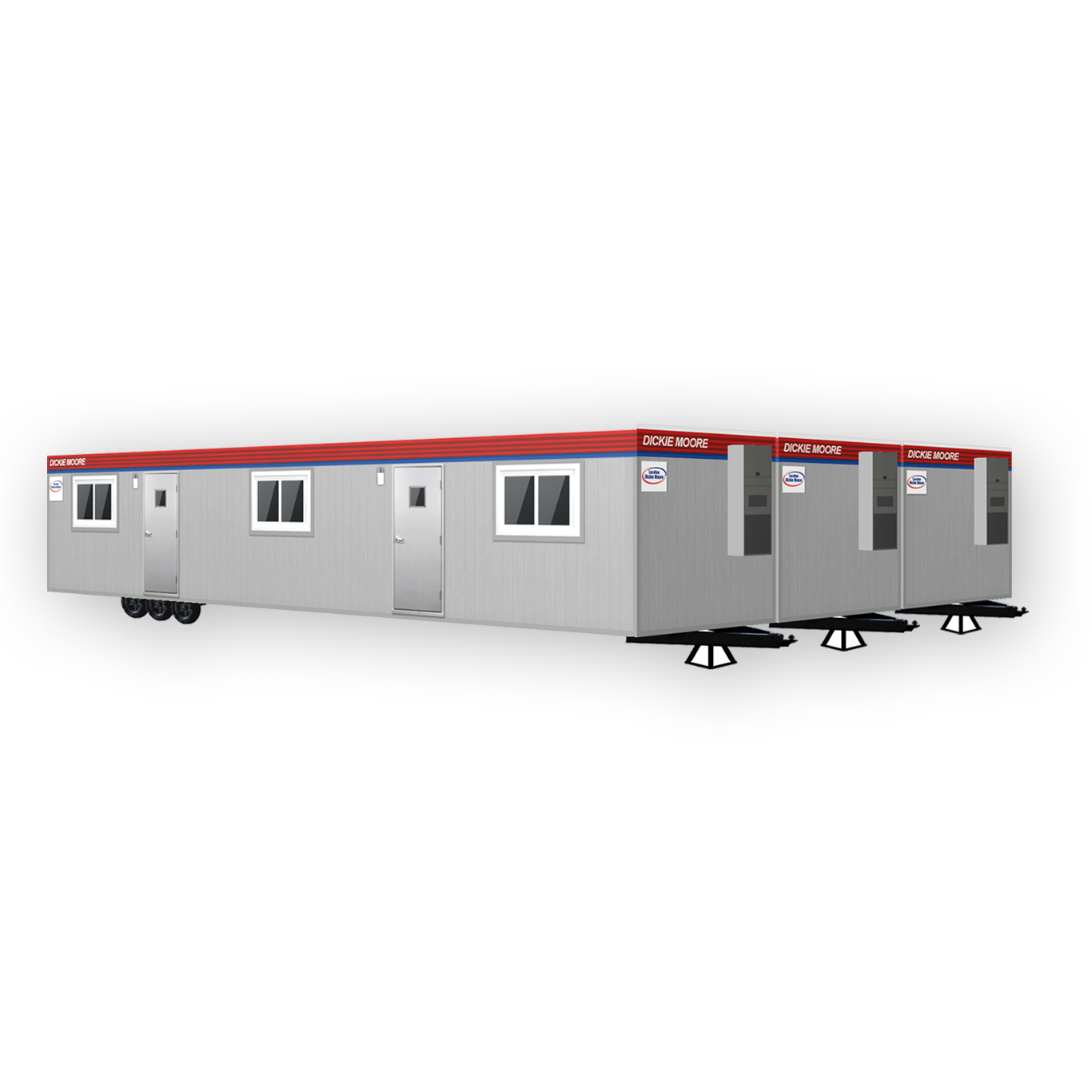 12X60' Office Trailer Complex | Dickie Moore Rentals