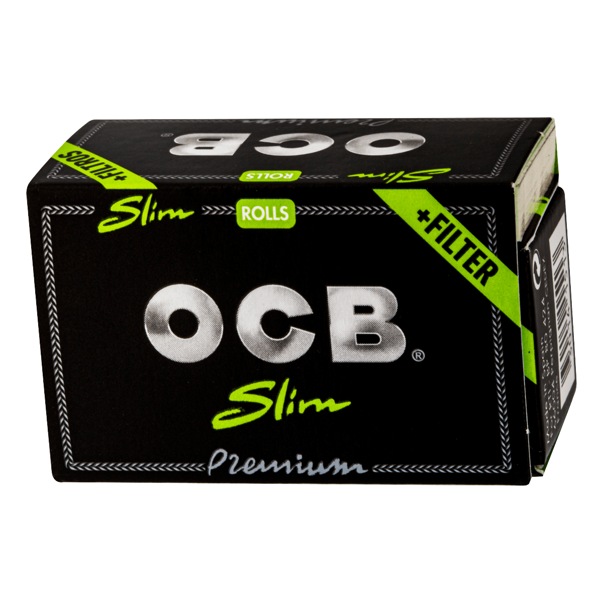 OCB Premium Slim Roll + Tips 4 Meter - DieWeedBox