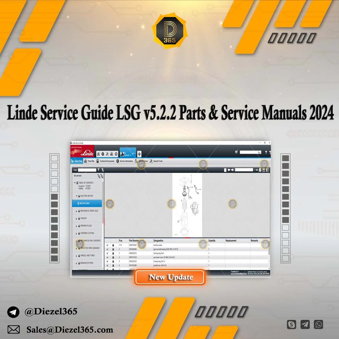 Linde Service Guide Lsg V5 2 2 Parts Service Manuals 2024 ôçô ôø Diezel365