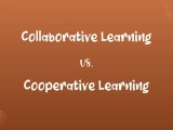 Collaborative Learning Vs Cooperative Learning Know The Difference