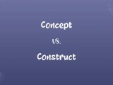 Concept Vs Construct Know The Difference