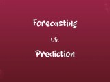 Forecasting Vs Prediction Know The Difference