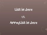 List In Java Vs Arraylist In Java Know The Difference