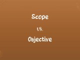 Scope Vs Objective Know The Difference