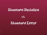 Standard Deviation Vs Standard Error Know The Difference