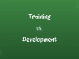 Training Vs Development Know The Difference