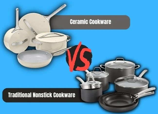 The Difference Between Ceramic and Traditional Nonstick Cookware