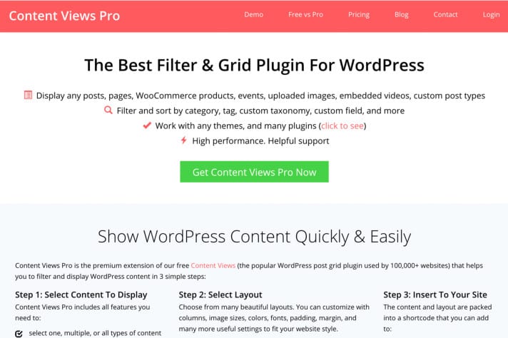 Content Views Pro - Plugin Tùy Chỉnh Cách Hiển Thị Nội Dung | Digi-4U