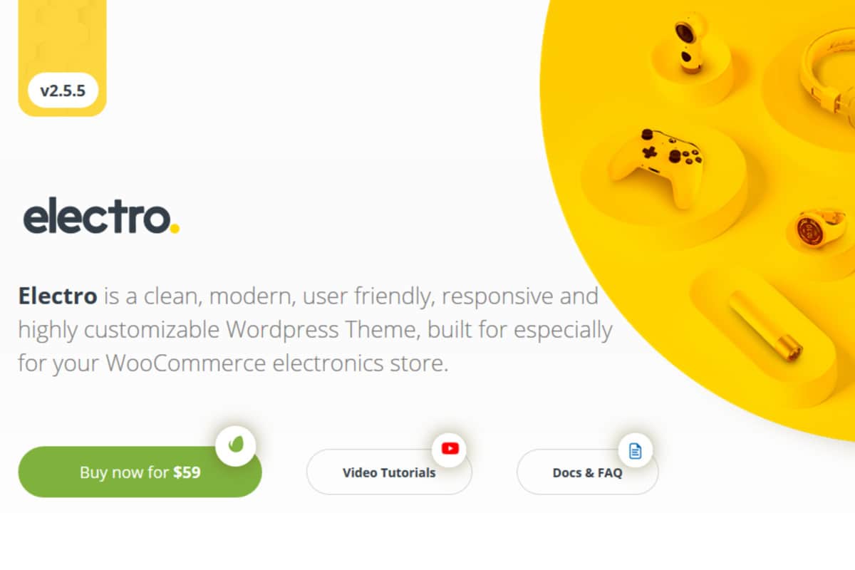Electro WordPress Theme - Chủ Đề Web Bán Hàng Điện Tử | Digi-4U